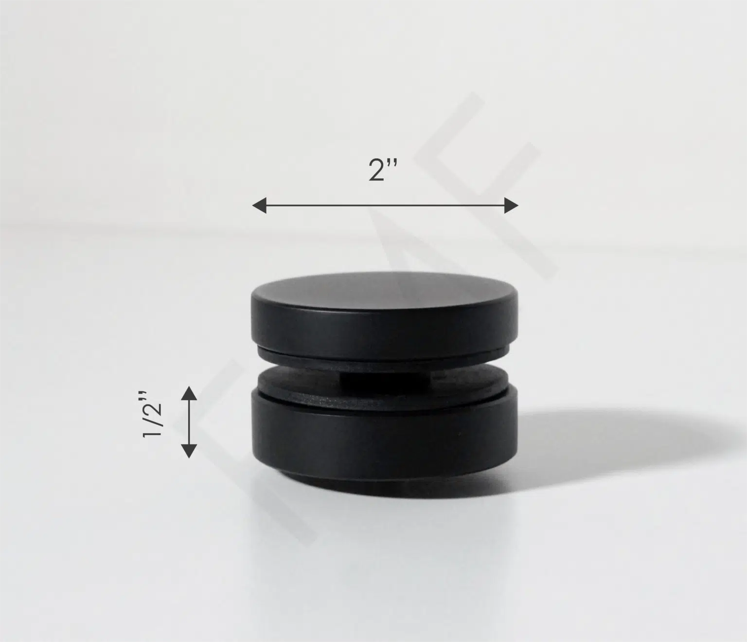 2" (50MM) Diameter Solid Standoff | Glass Mounting Hardware – Glassongo ...